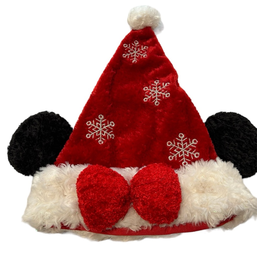 2007 Disney World Minnie Mouse Santa Hat - Gem
